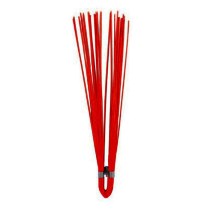 Cansel | Stake Chaser Flags - Red - 6in - Pack of 25