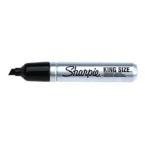 CSDS | Sharpie King Size Permanent Marker - Large Chisel Tip - Black